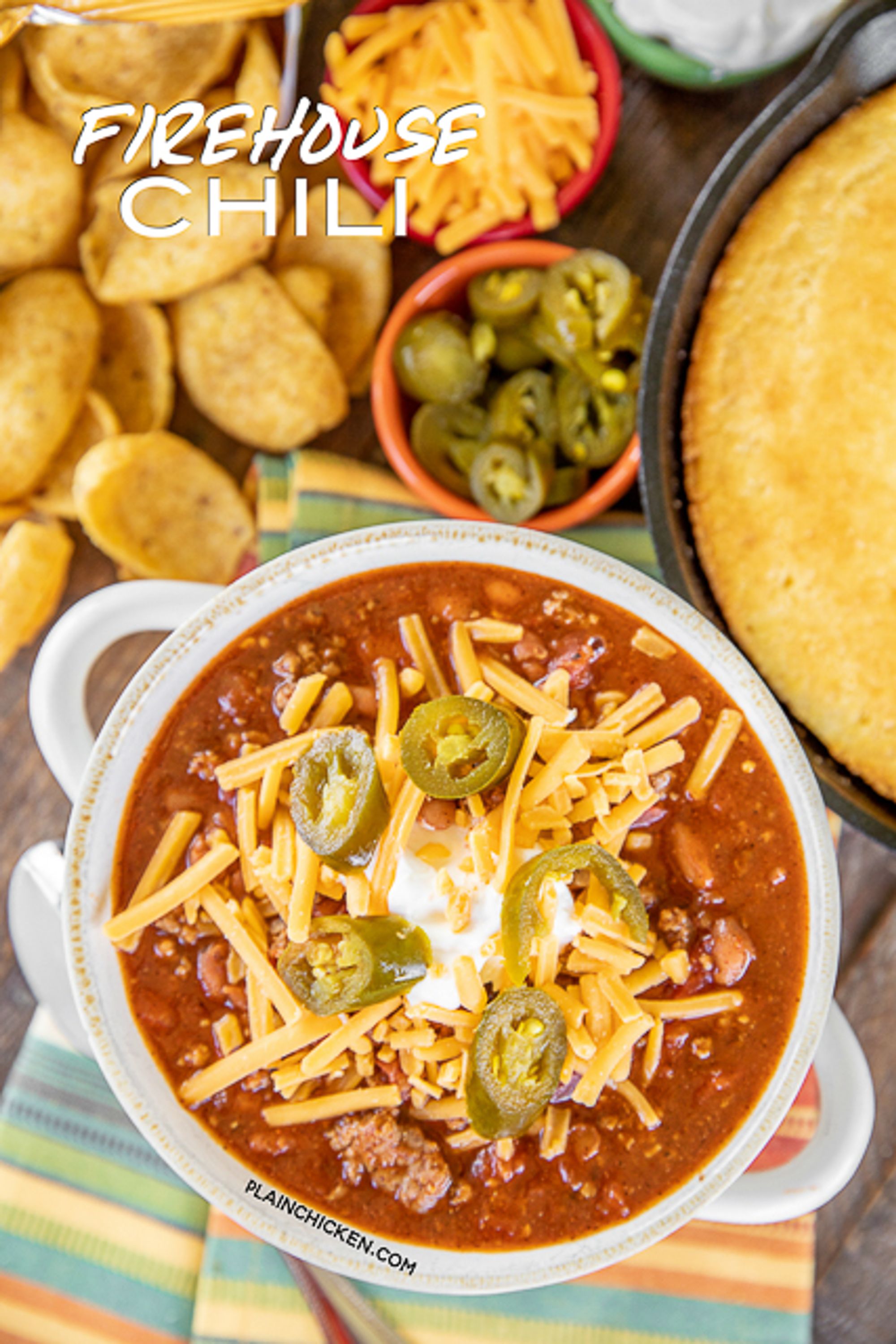 Firehouse Chili | Plain Chicken® - My Recipe Magic