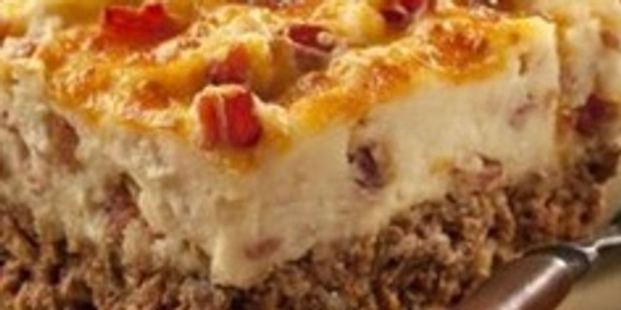 Cowboy Meatloaf and Potato Casserole - My Recipe Magic