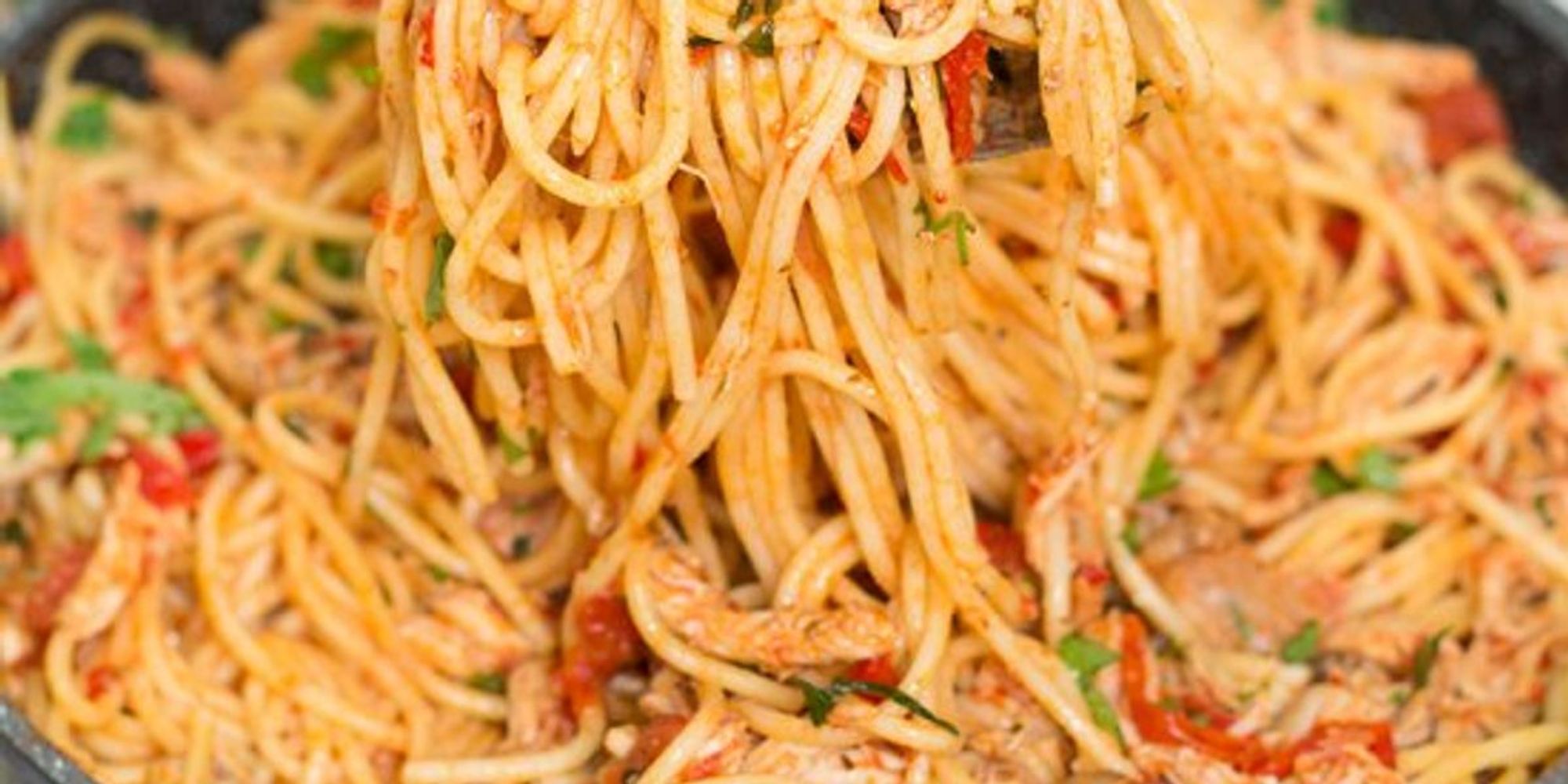 Chicken Spaghetti with Red Sauce - My Recipe Magic