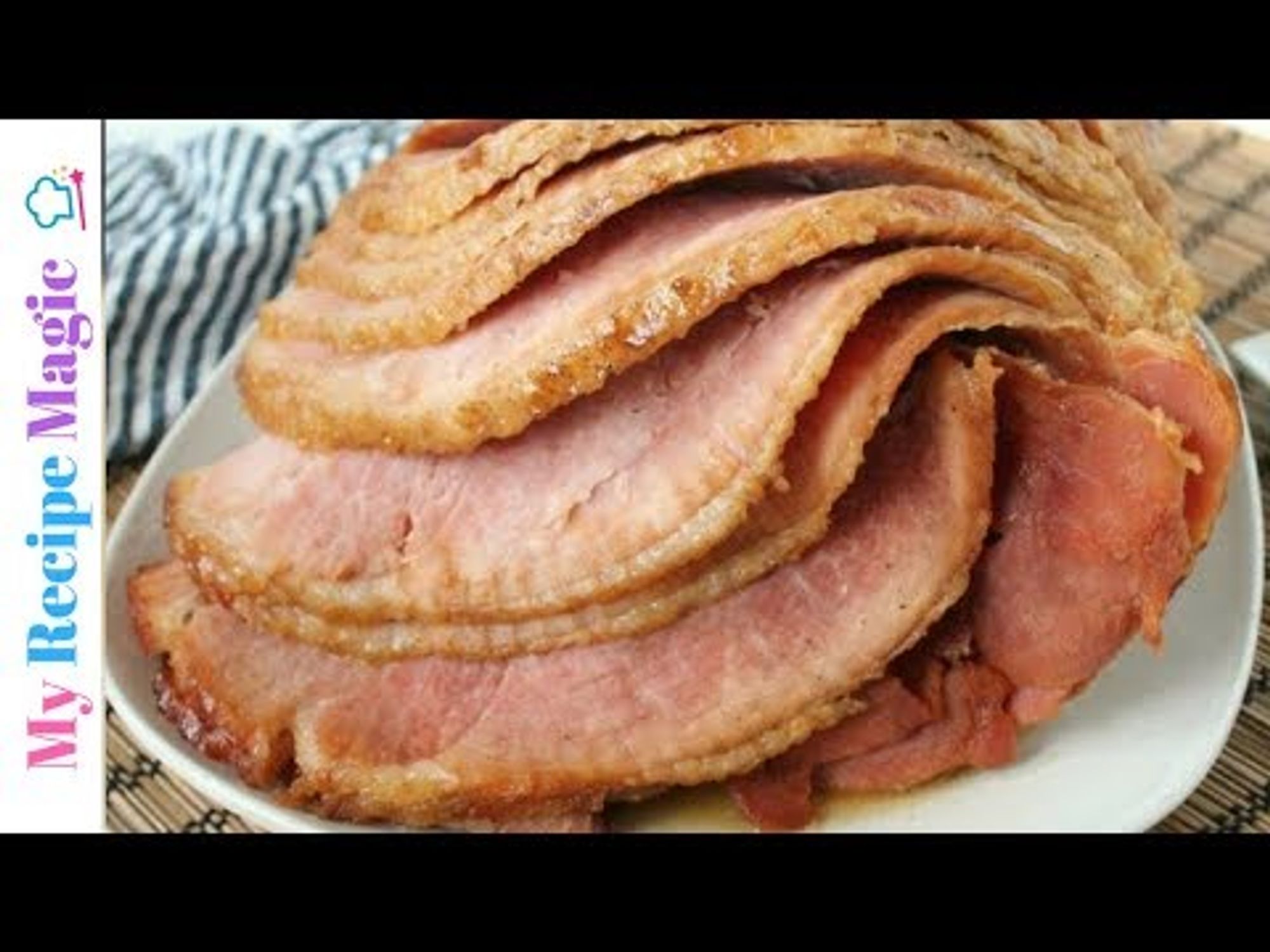 Slow Cooker Honey Baked Ham - My Recipe Magic