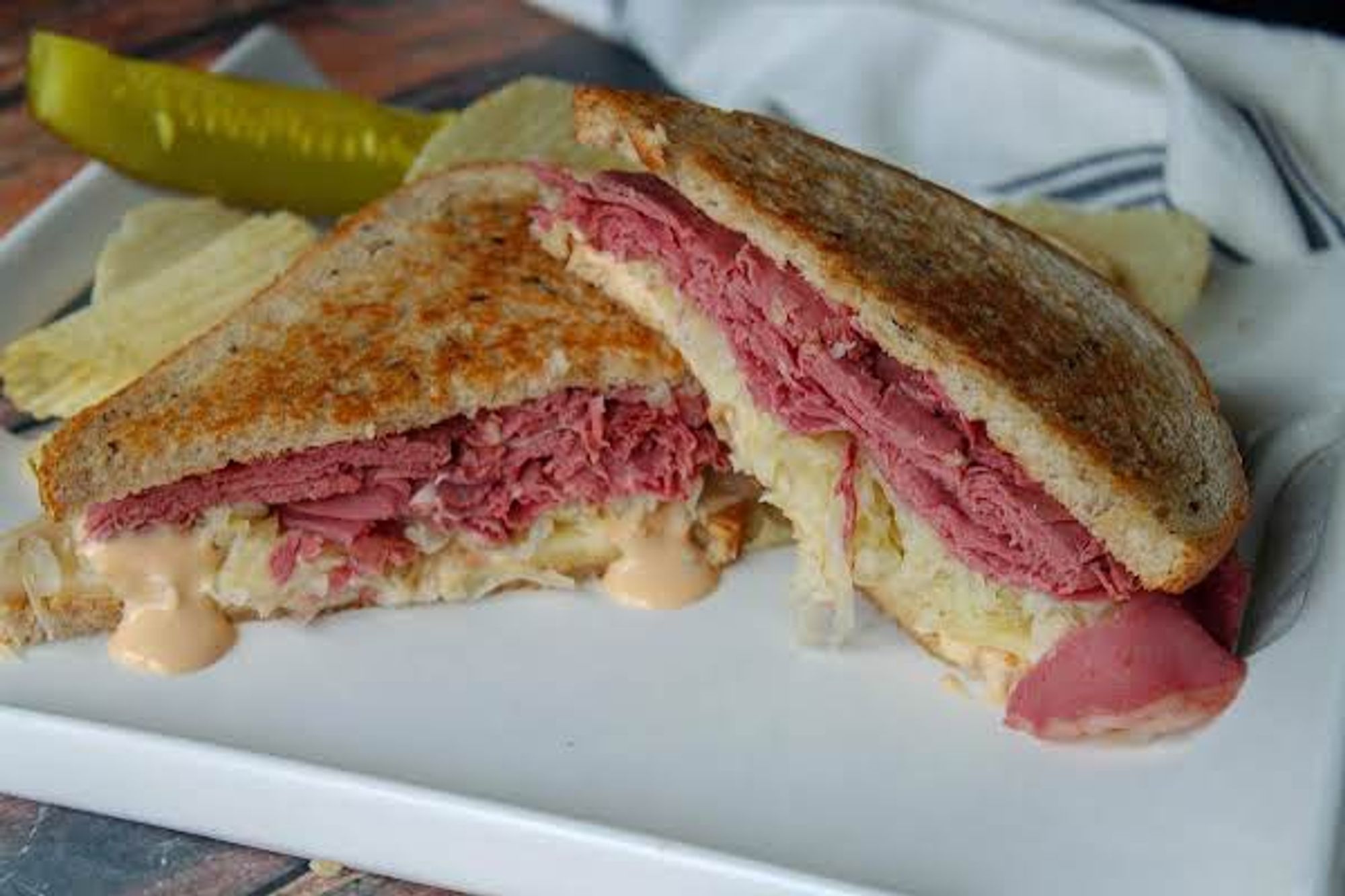 Nearly Perfect Reuben on Rye | Classic Sandwich Recipes | Just A Pinch ...