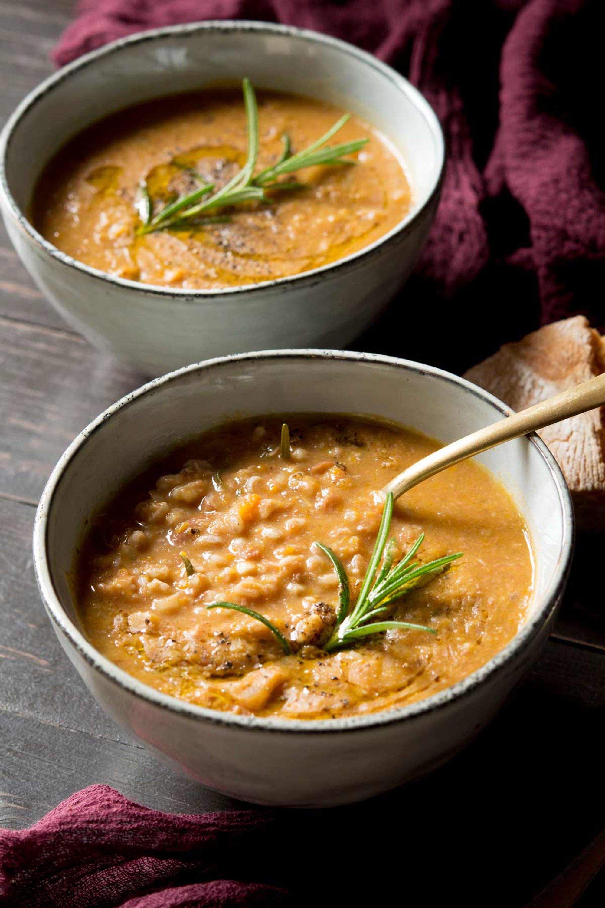 Tuscan Farro Soup With Beans My Recipe Magic