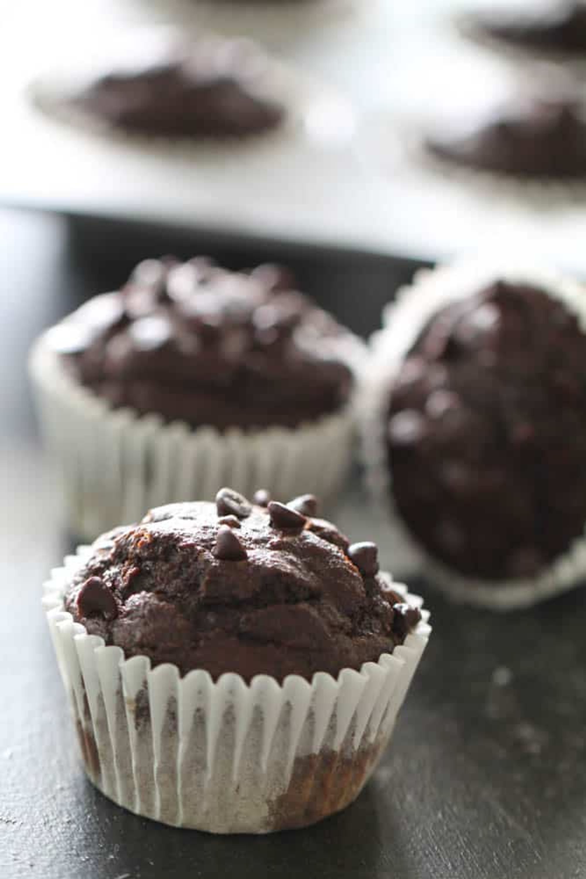 Homemade Chocolate Protein Muffins | Six Sisters' Stuff - My Recipe Magic