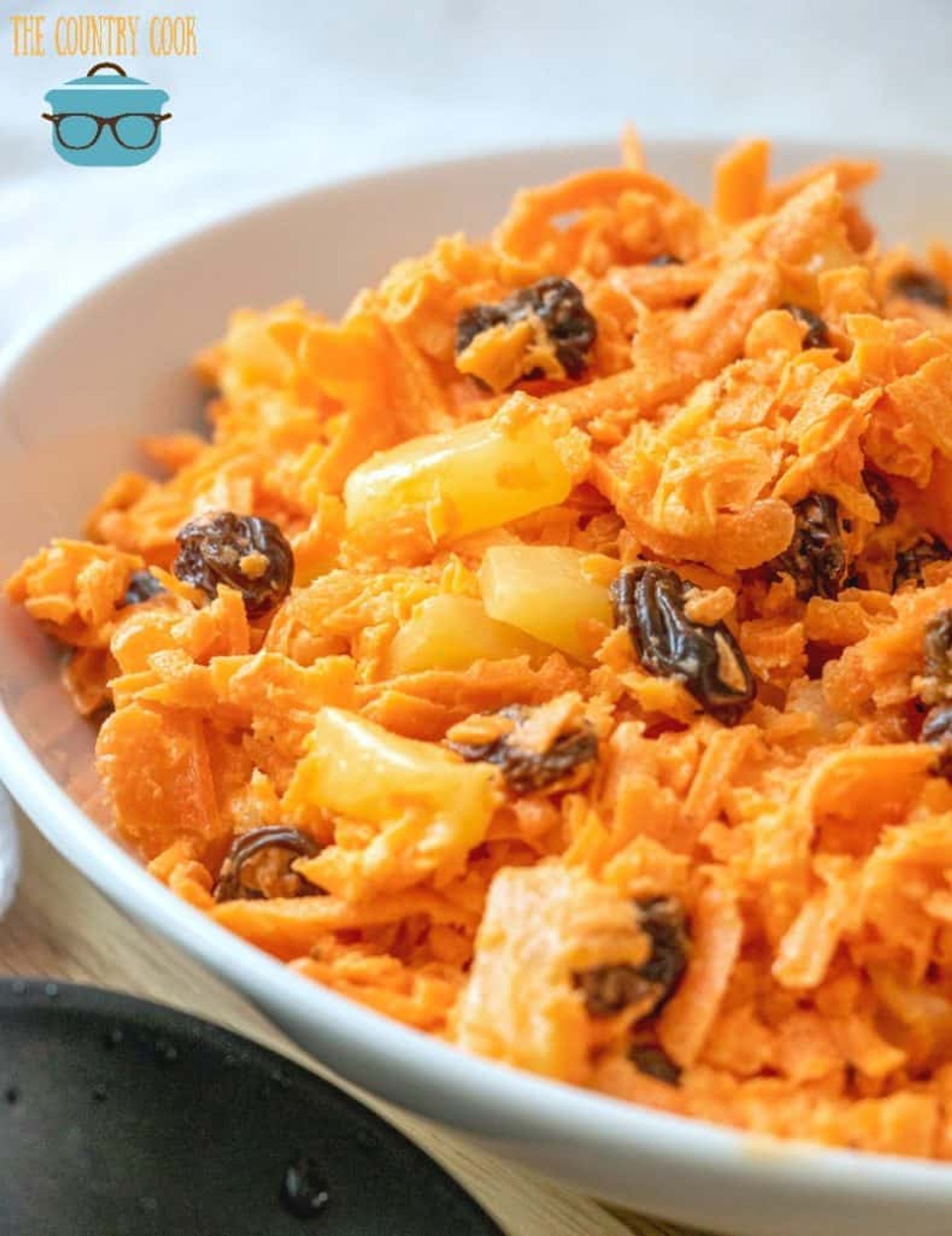 Homemade Carrot Raisin Salad - The Country Cook - side dishes - My ...