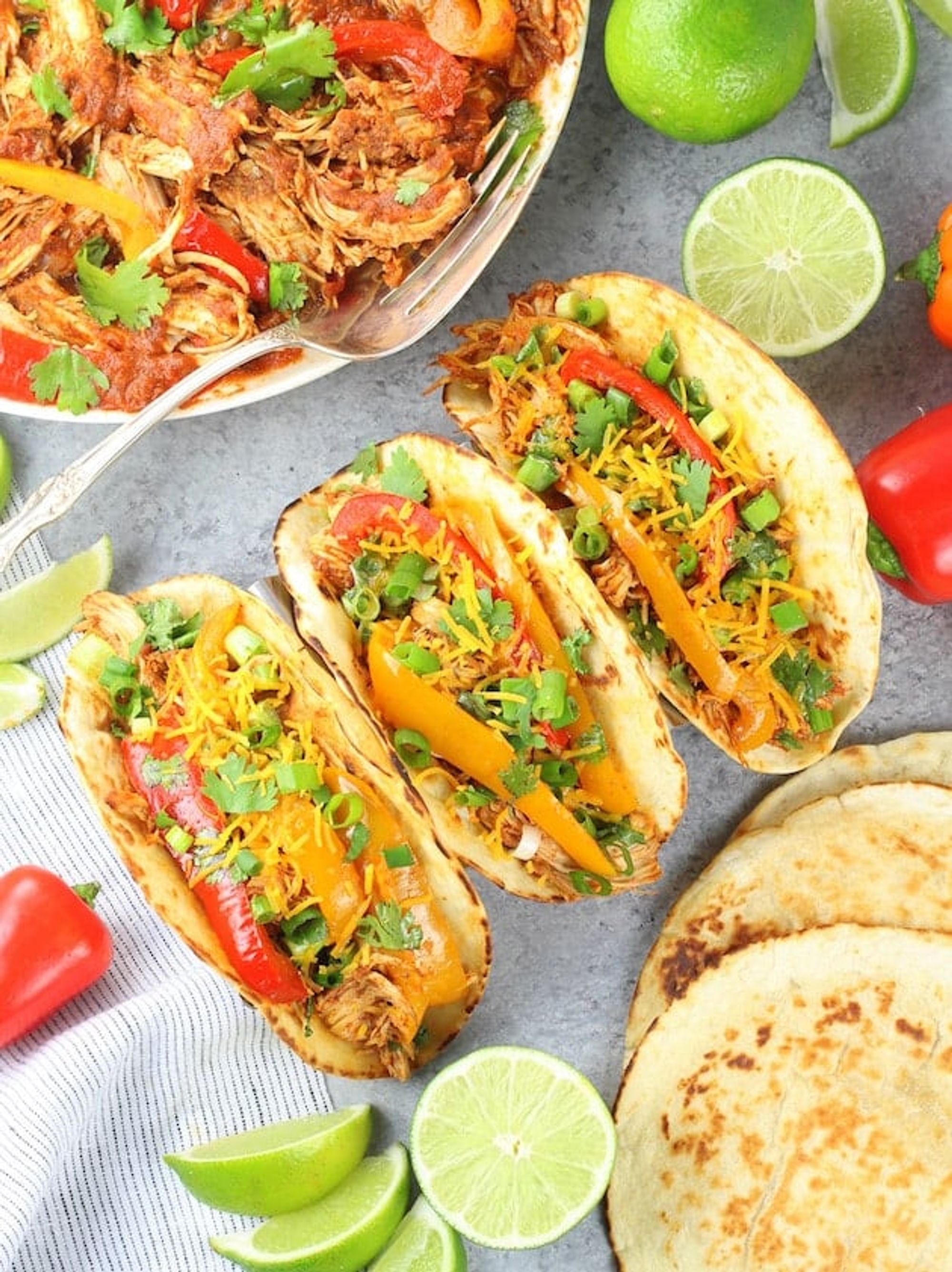 Crockpot Chicken Fajitas Taste And See My Recipe Magic