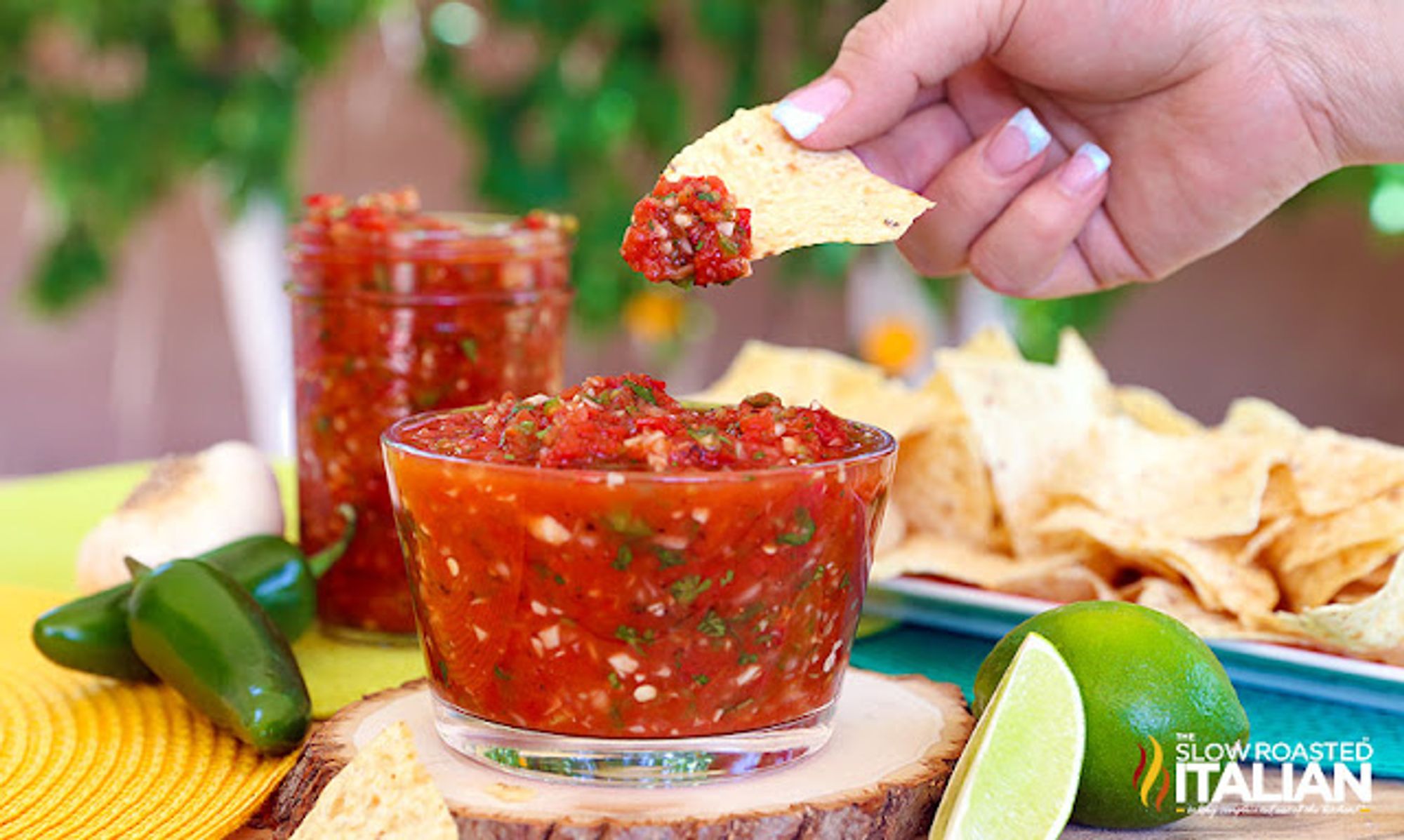 Lazy Day Salsa (With VIDEO) - My Recipe Magic