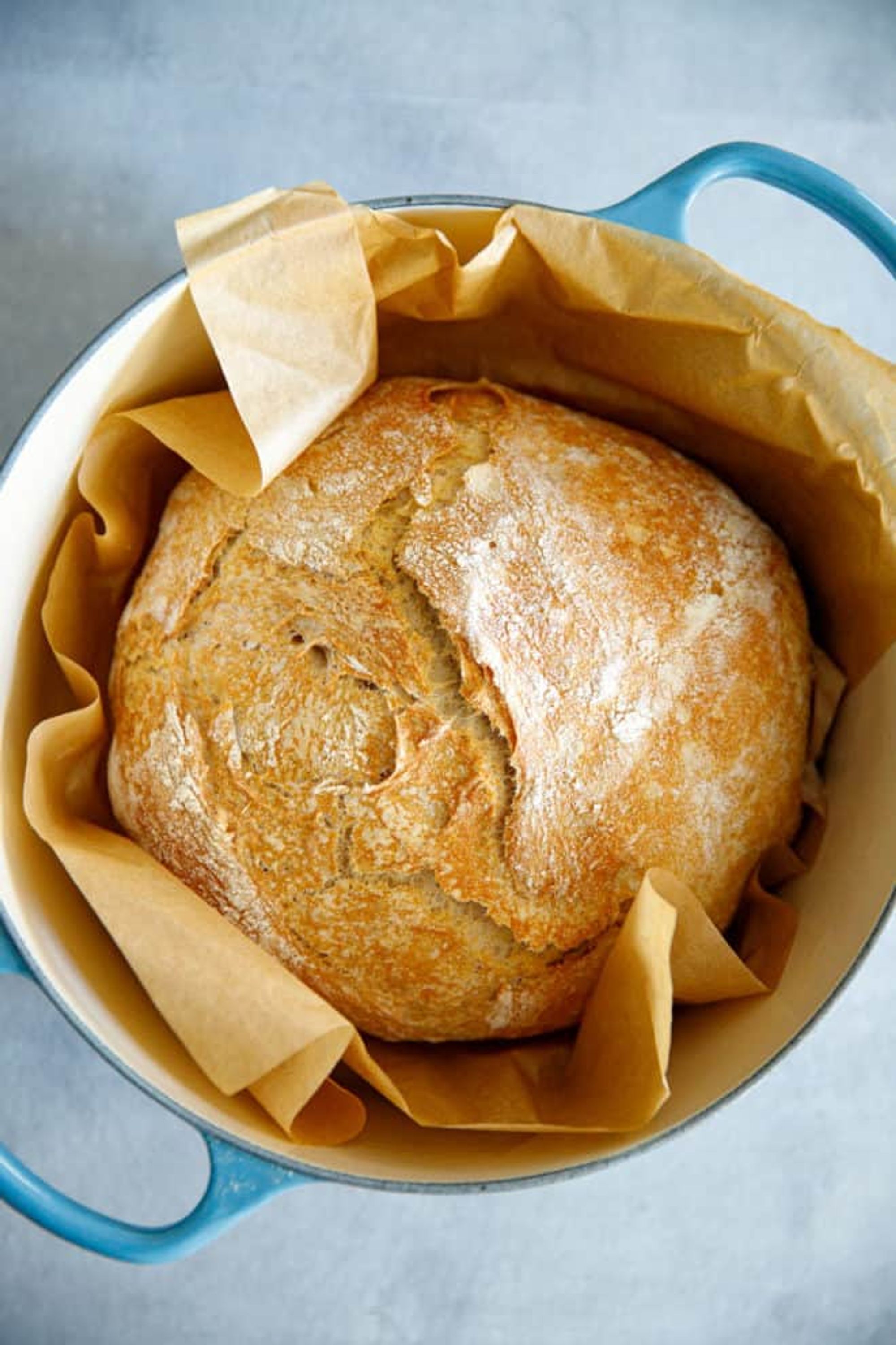 Quick No Knead Bread In Dutch Oven Cooking Lsl My Recipe Magic