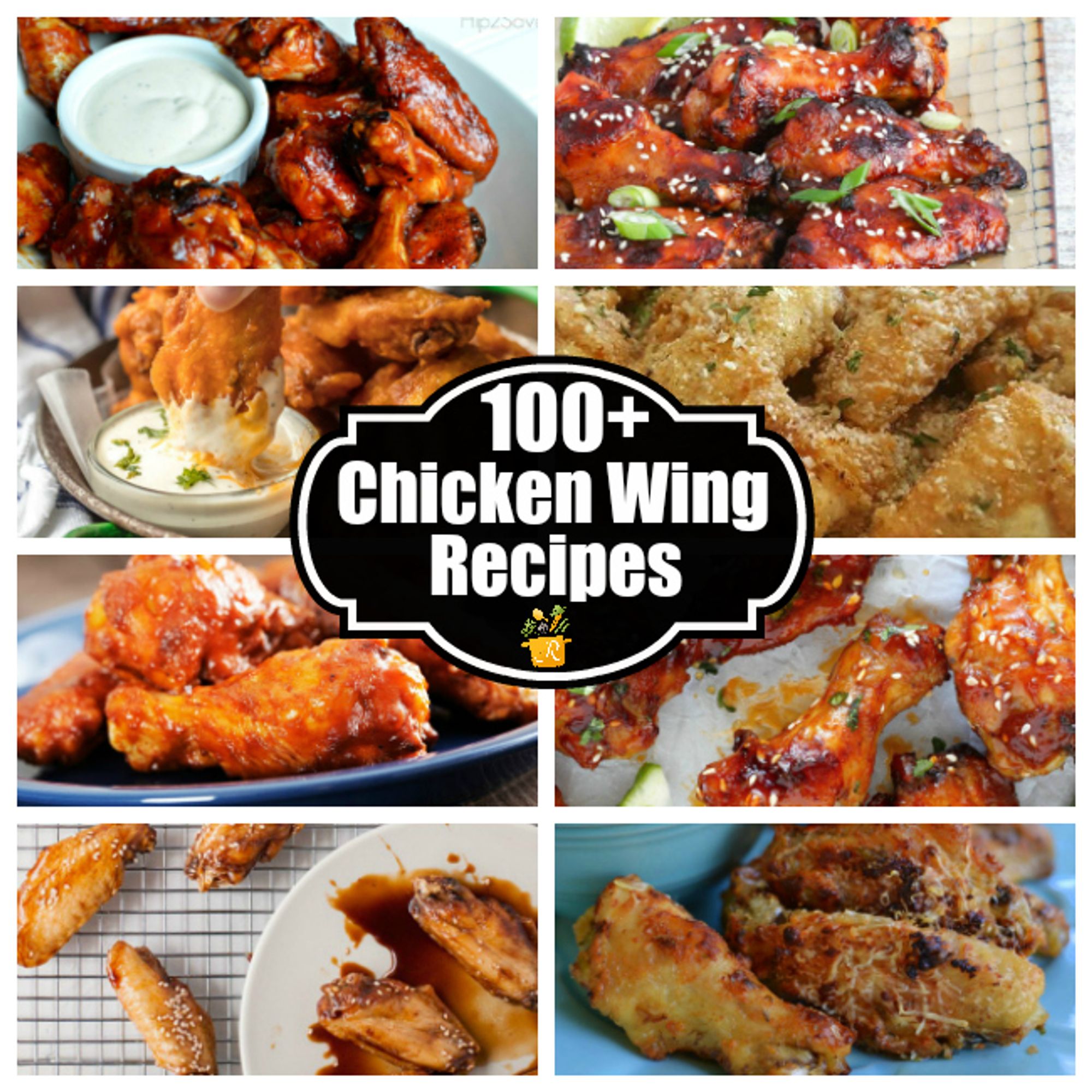 100+ recipes for chicken wings - Dinner with the Rollos - My Recipe Magic
