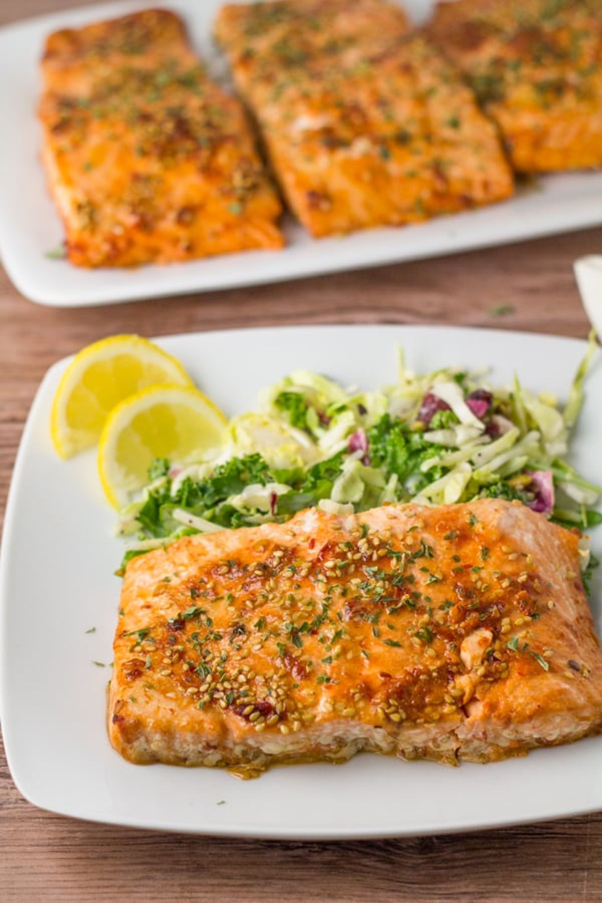 Glazed Sesame Salmon - Salu Salo Recipes - My Recipe Magic
