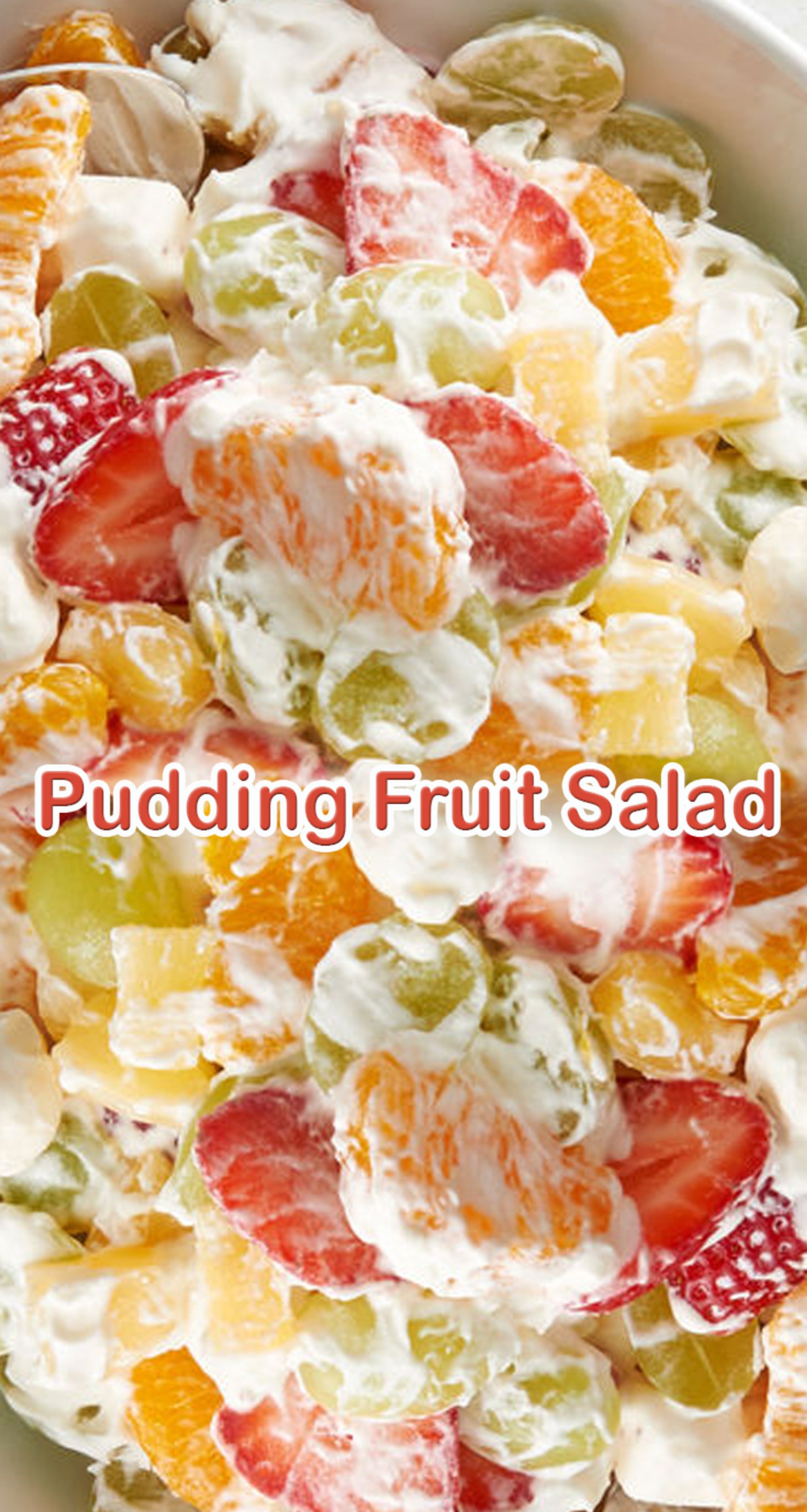 Pudding Fruit Salad My Recipe Magic