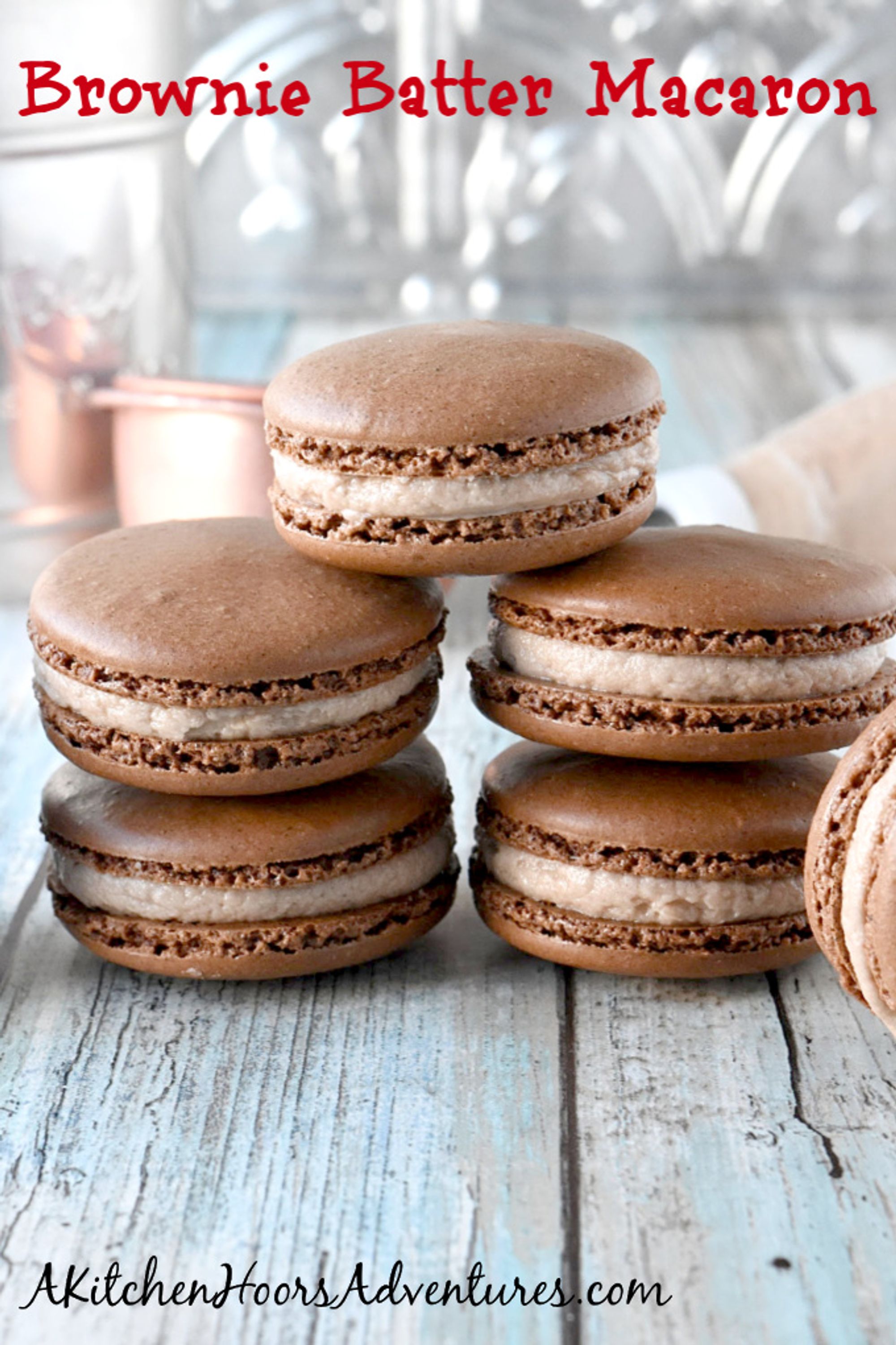 Brownie Batter Macaron – A Kitchen Hoor's Adventures - My Recipe Magic