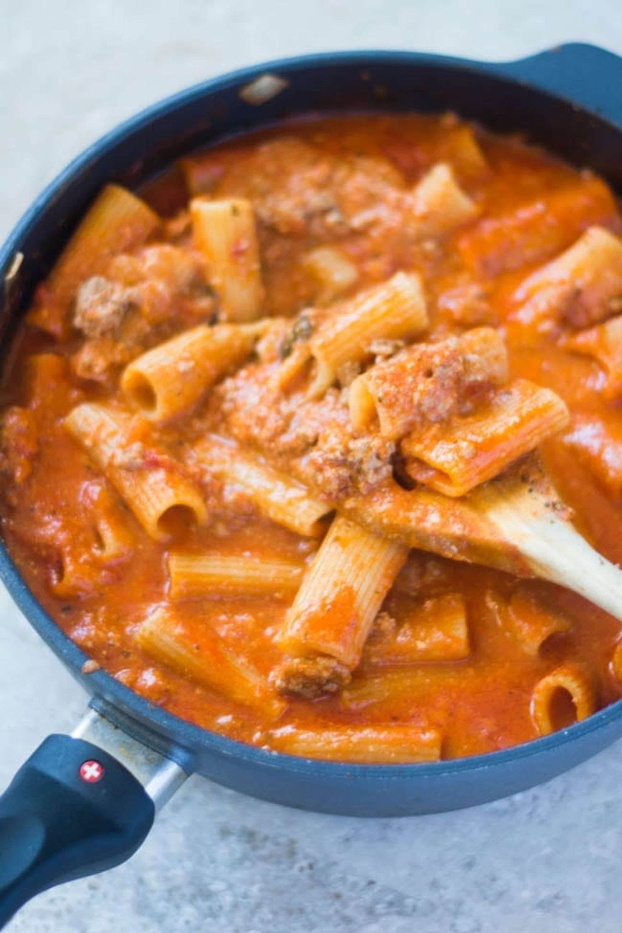 The BEST One Pot Rigatoni - Weight Watchers Friendly Pasta! - My Recipe ...