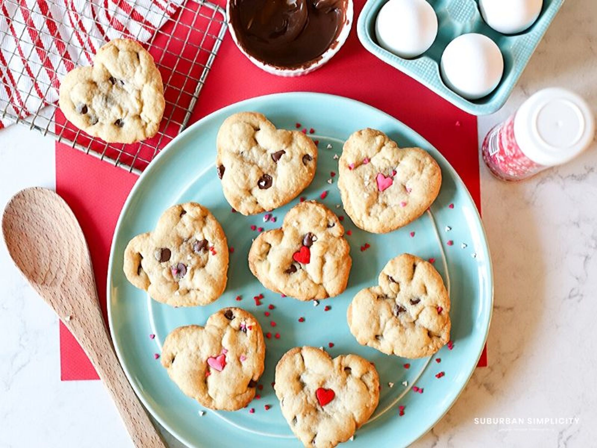 Valentine's Day Cookies | Heart Shaped Cookies - My Recipe Magic