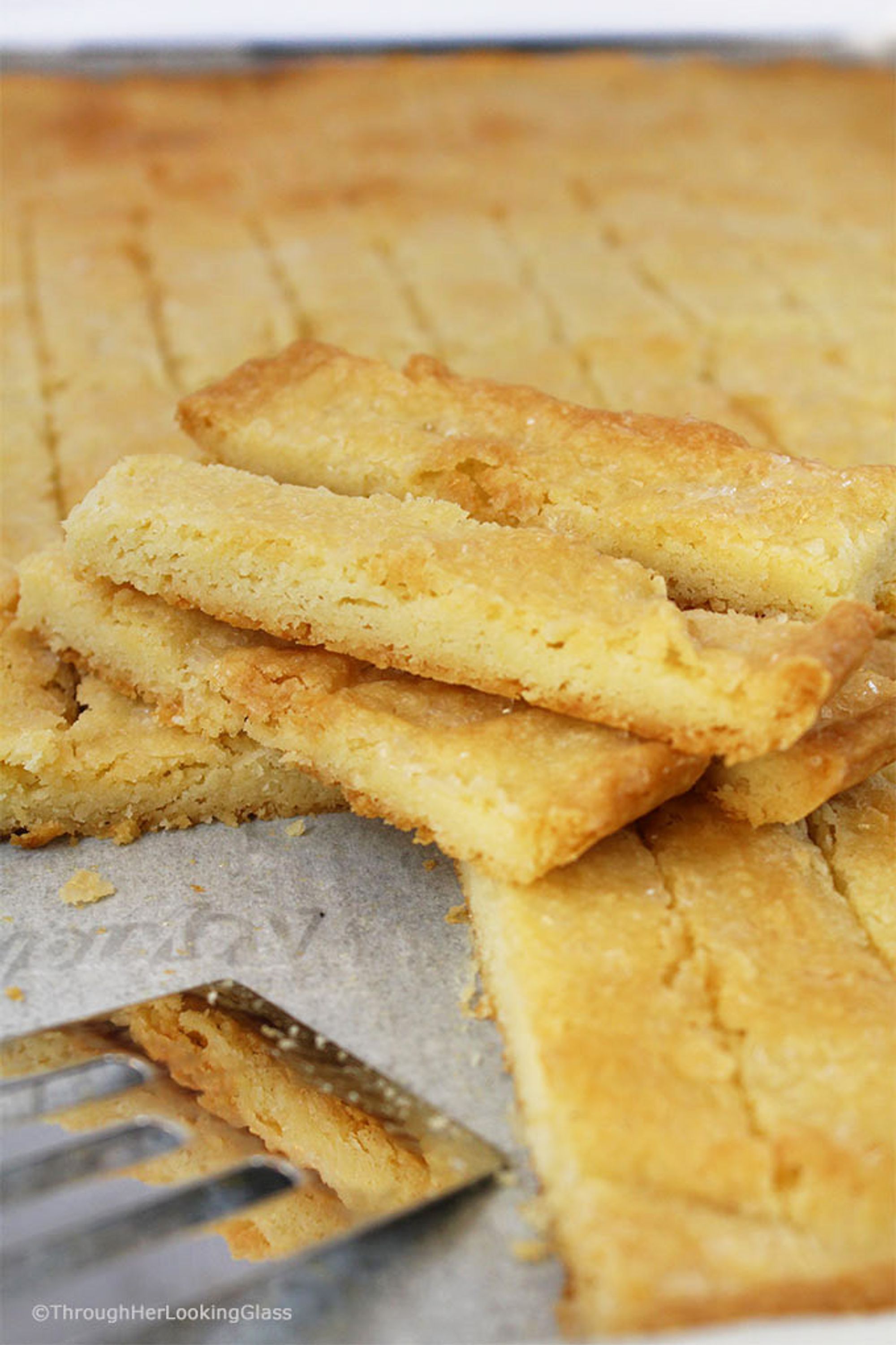 Easy Scotch Shortbread Fingers (Three Ingredients!) - Through Her ...